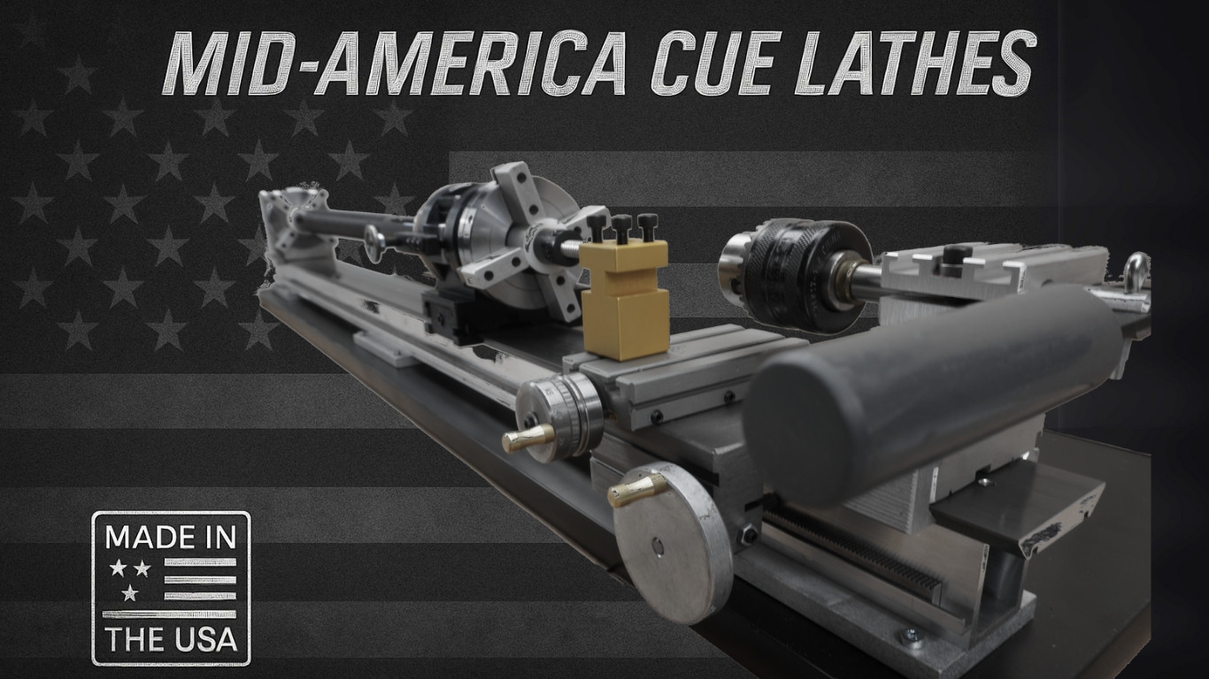Cuemaker Supply Home of Mid America cue repair lathes