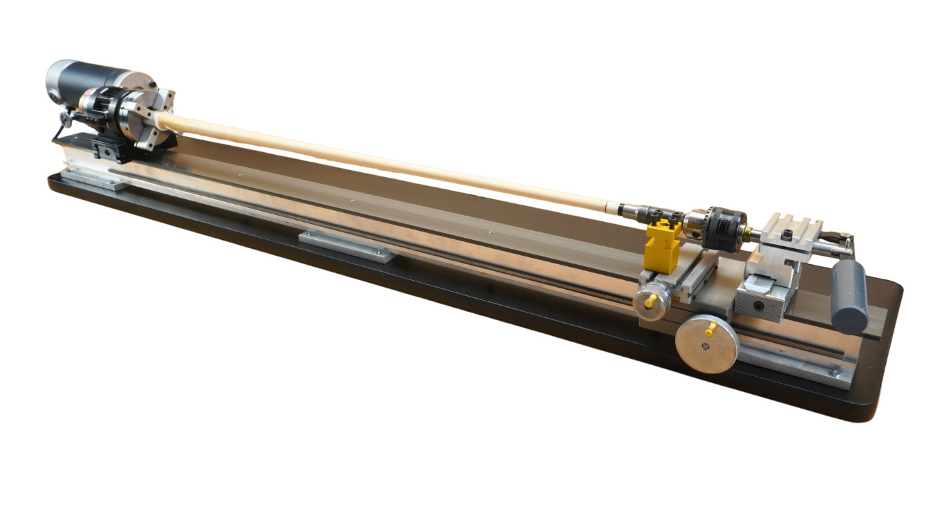 Professional Cue Repair Lathe – Large Bore | Mid-America USA Made