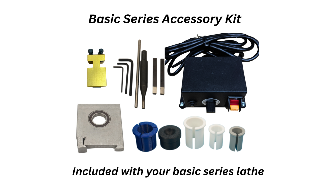 Basic Cue Repair Lathe – Compact & Portable | Mid-America USA Made