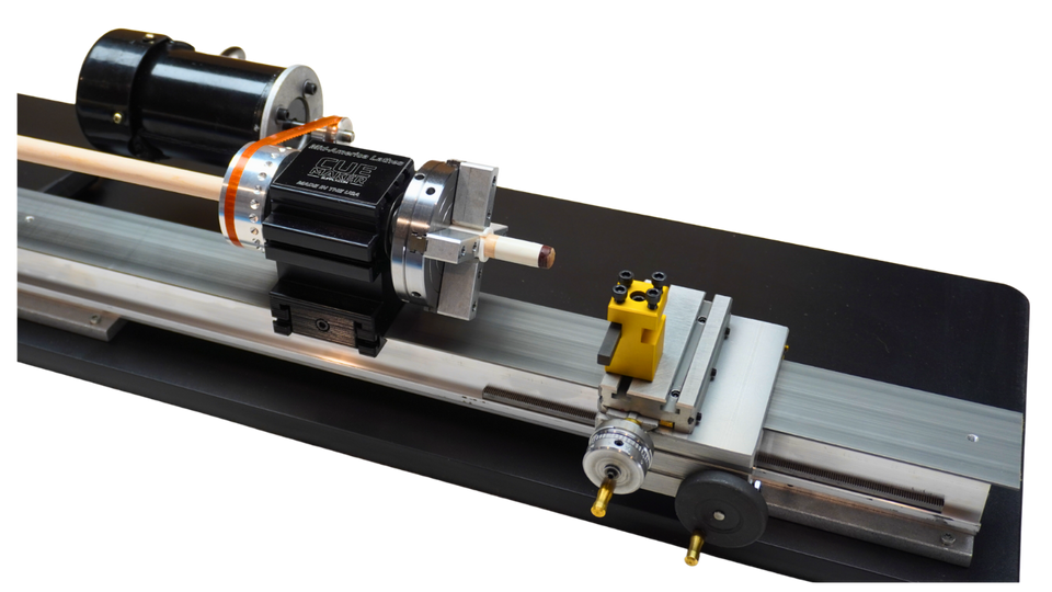 Basic Cue Repair Lathe – Compact & Portable | Mid-America USA Made