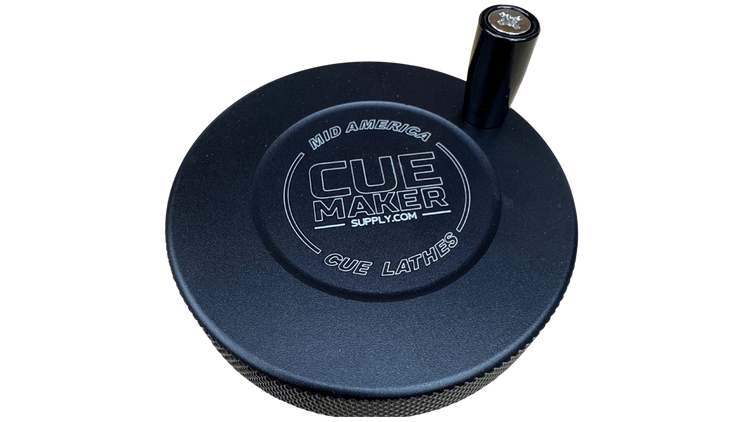 Ultimate Handwheel – Upgrade for Mid-America Pro Series Cue Lathes