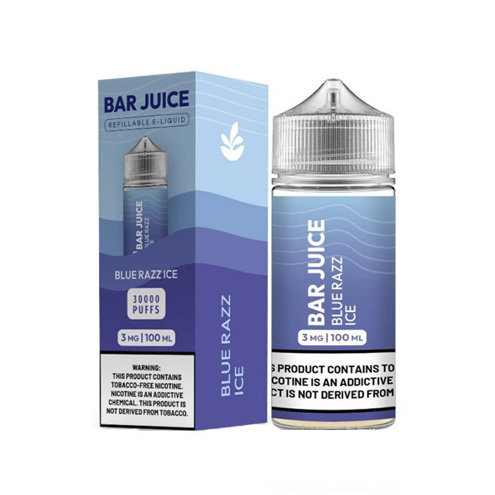 Bar Juice - Blue Razz Ice | 100ML - Budget Vapors