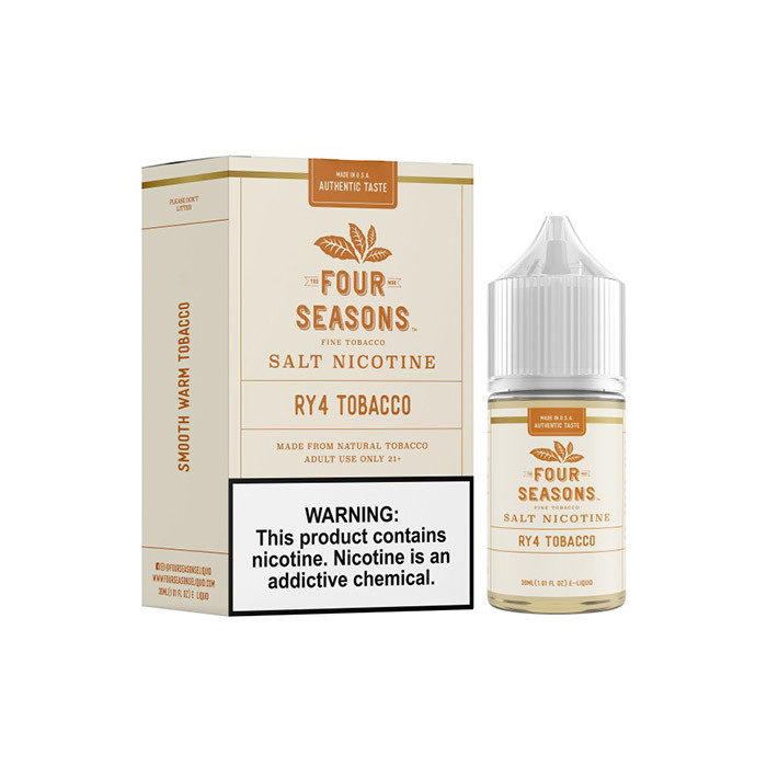 Four Seasons Salt - RY4 Tobacco | 30ML - Budget Vapors