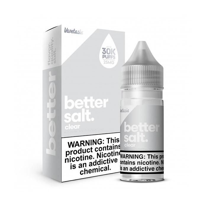 Better Salt - Clear | 30ML - Budget Vapors
