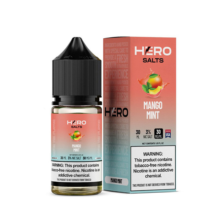 Hero Salts - Mango Mint | 30ML - Budget Vapors