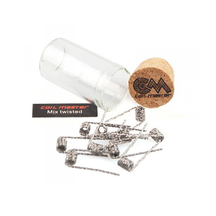 Coil Master Mix Twisted Pre-built Coils | Budget Vapors