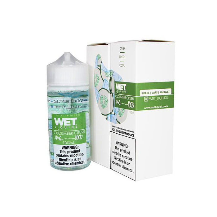 Wet - Cucumber Crush Iced | Cheap Vape Juice - Budget Vapors