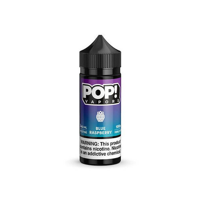 POP! - Blue Raspberry | Premium Vape Juice - Budget Vapors