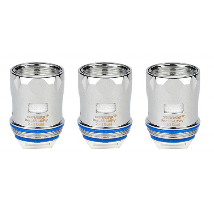 Starss V12 Prince Dual Mesh Replacement Coils | Budget Vapors