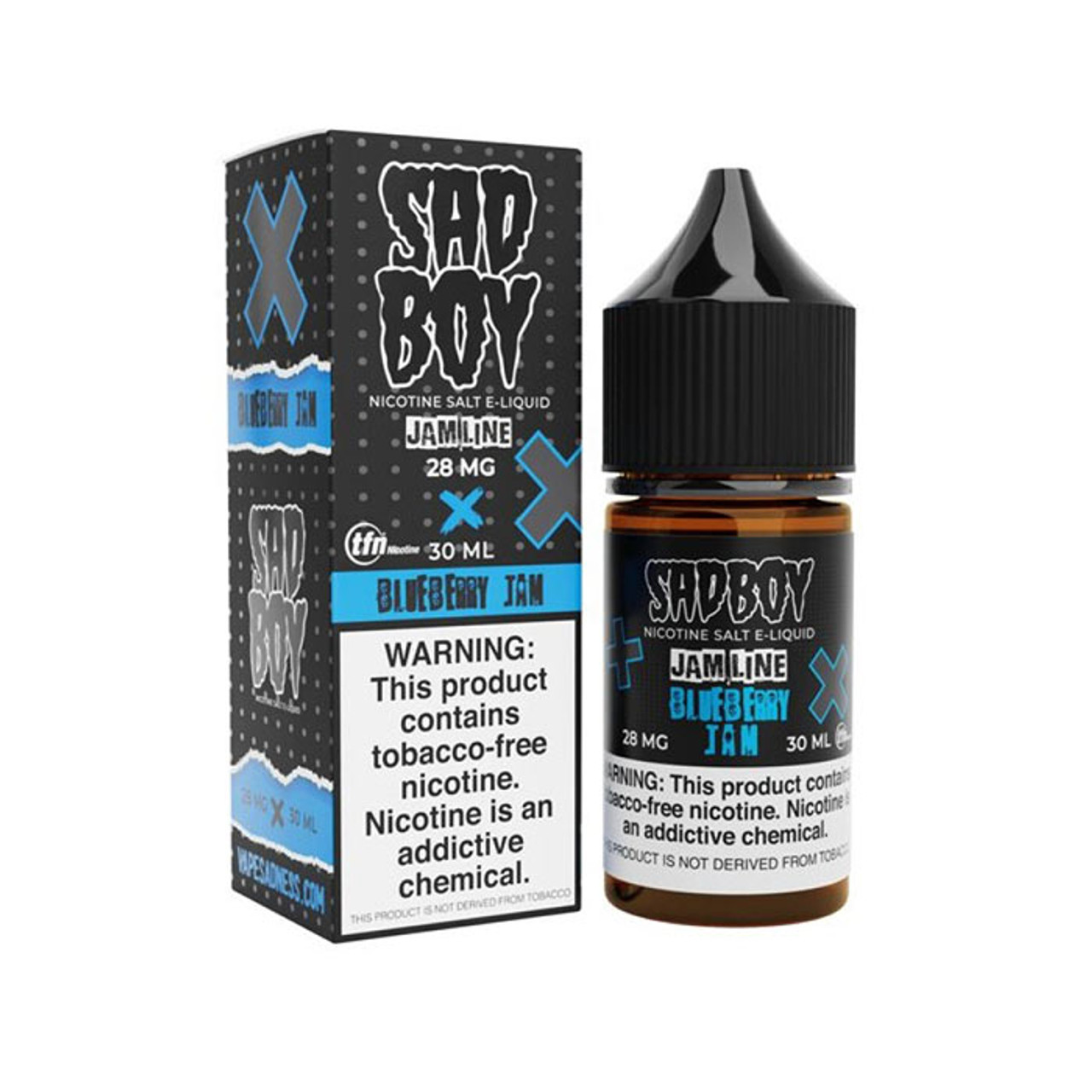 Sadboy TFN Salt - Blueberry Jam | Budget Vapors Sadboy TFN Salt - Blueberry Jam | Budget Vapors