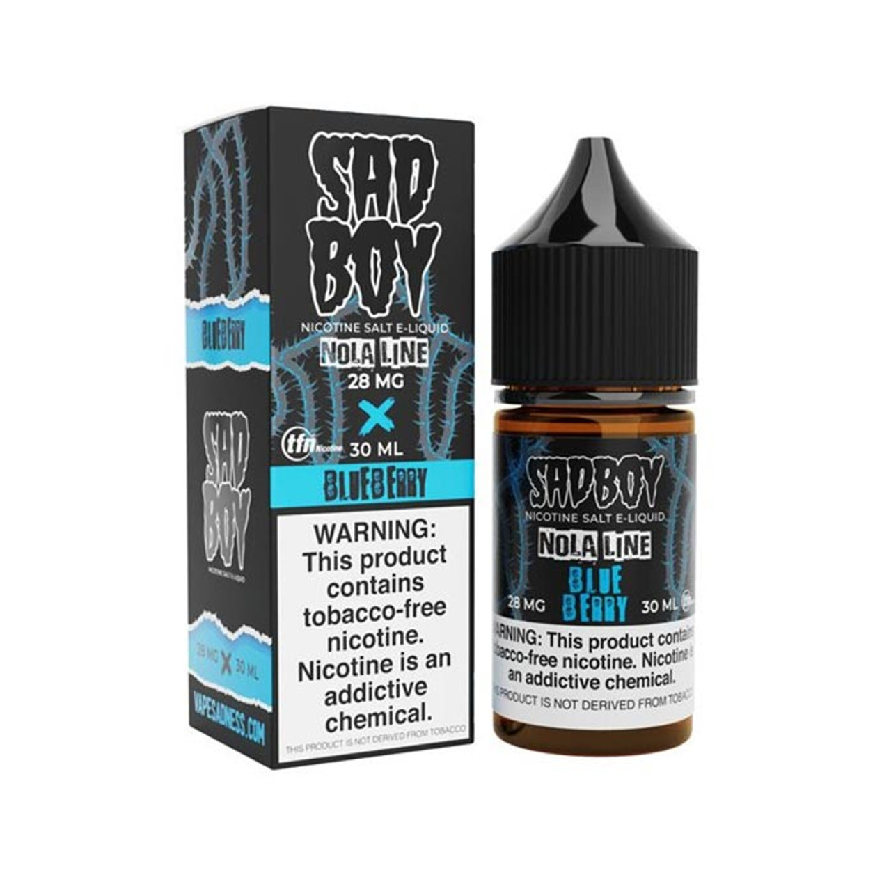 Sadboy Nola TFN Salt - Blueberry | Budget Vapors Sadboy Nola TFN Salt - Blueberry | Budget Vapors