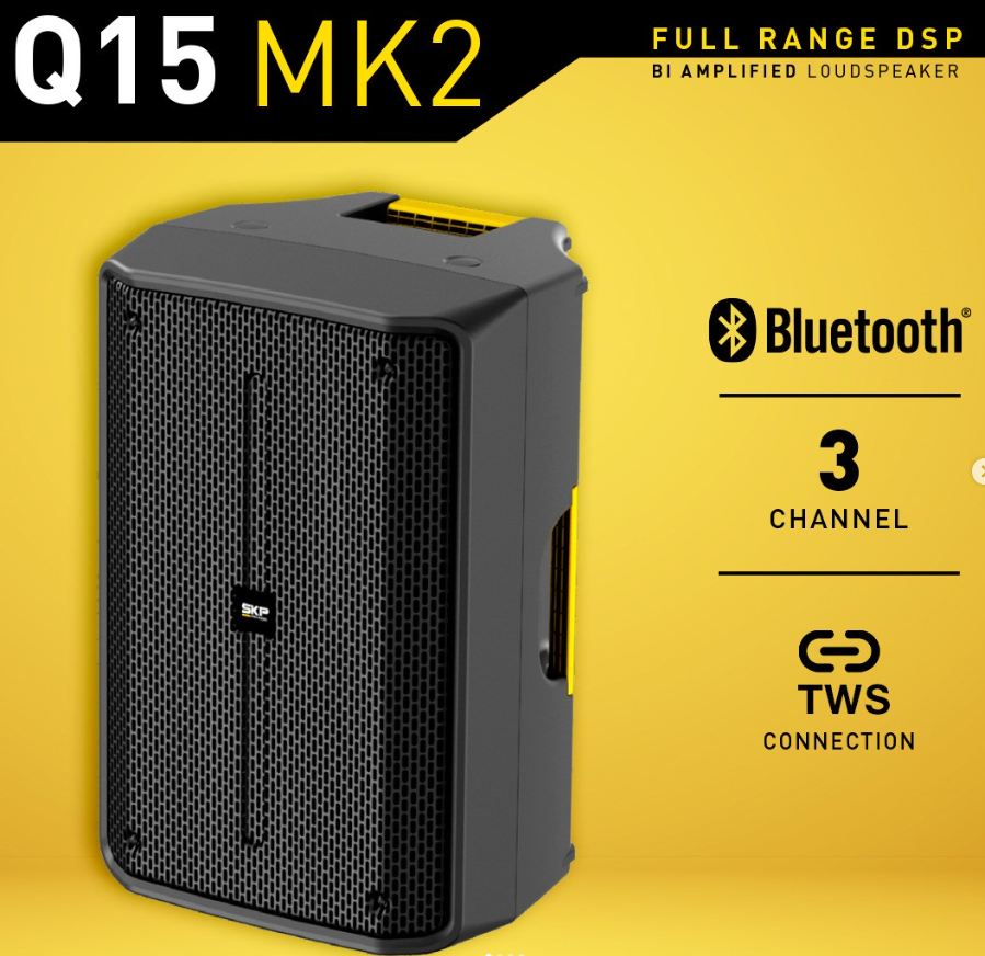 SKP Pro Audio Q15 MK2 Loudspeaker - 15"