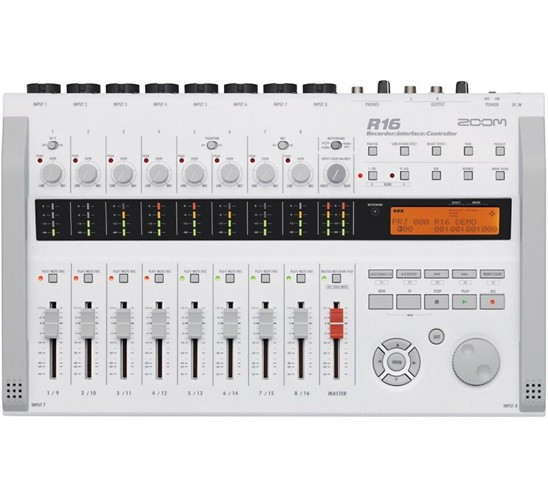 Zoom R16 Multitrack Sd Recorder Controller And Interface - The Music Mart