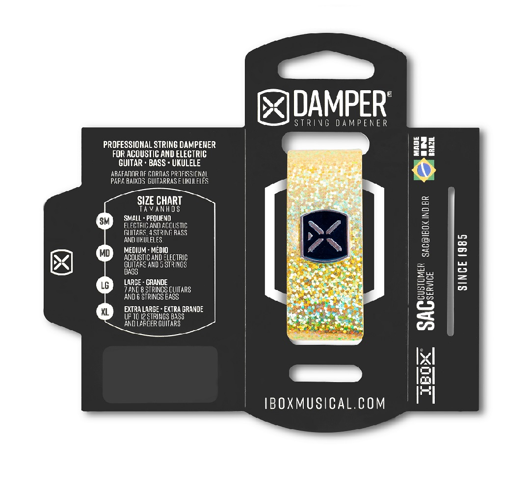 Ibox String Dampers (Medium) - for Guitars and 5-string Basses ...