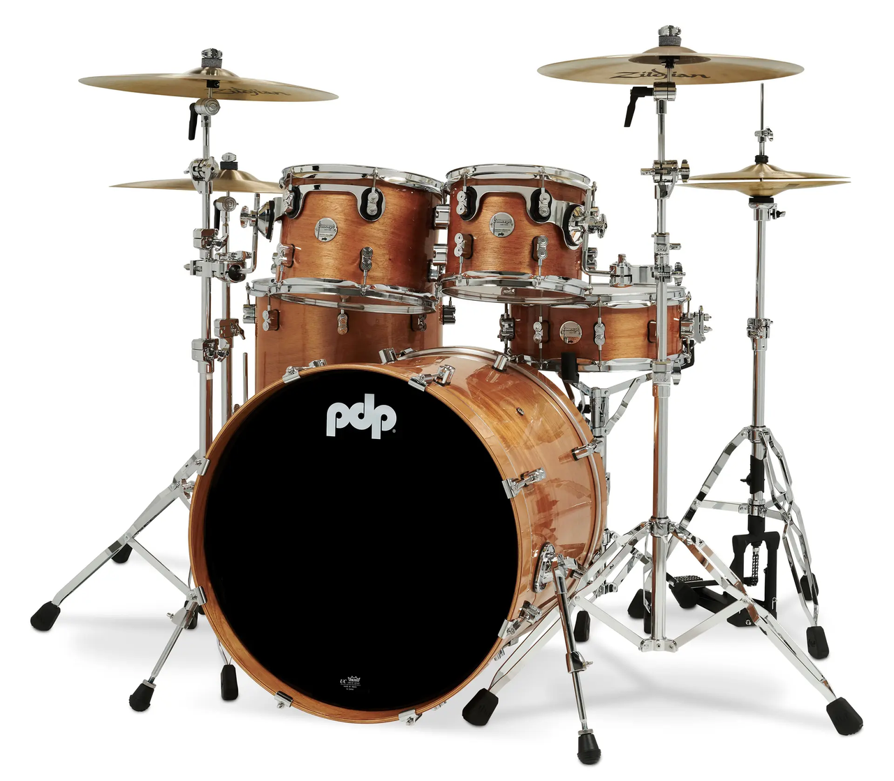 PDP Concept Exotic 5-piece Drumset (SHELL PACK) - Honey Mahogany Burst