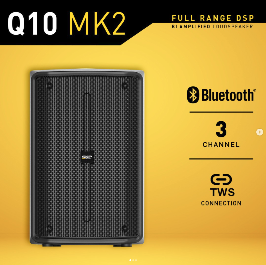 SKP Pro Audio Q12 MK2 Loudspeakers w/ Bluetooth - 12"