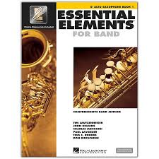 ESSENTIAL ELEMENTS - Eb ALTO SAX BK.1 - The Music Mart