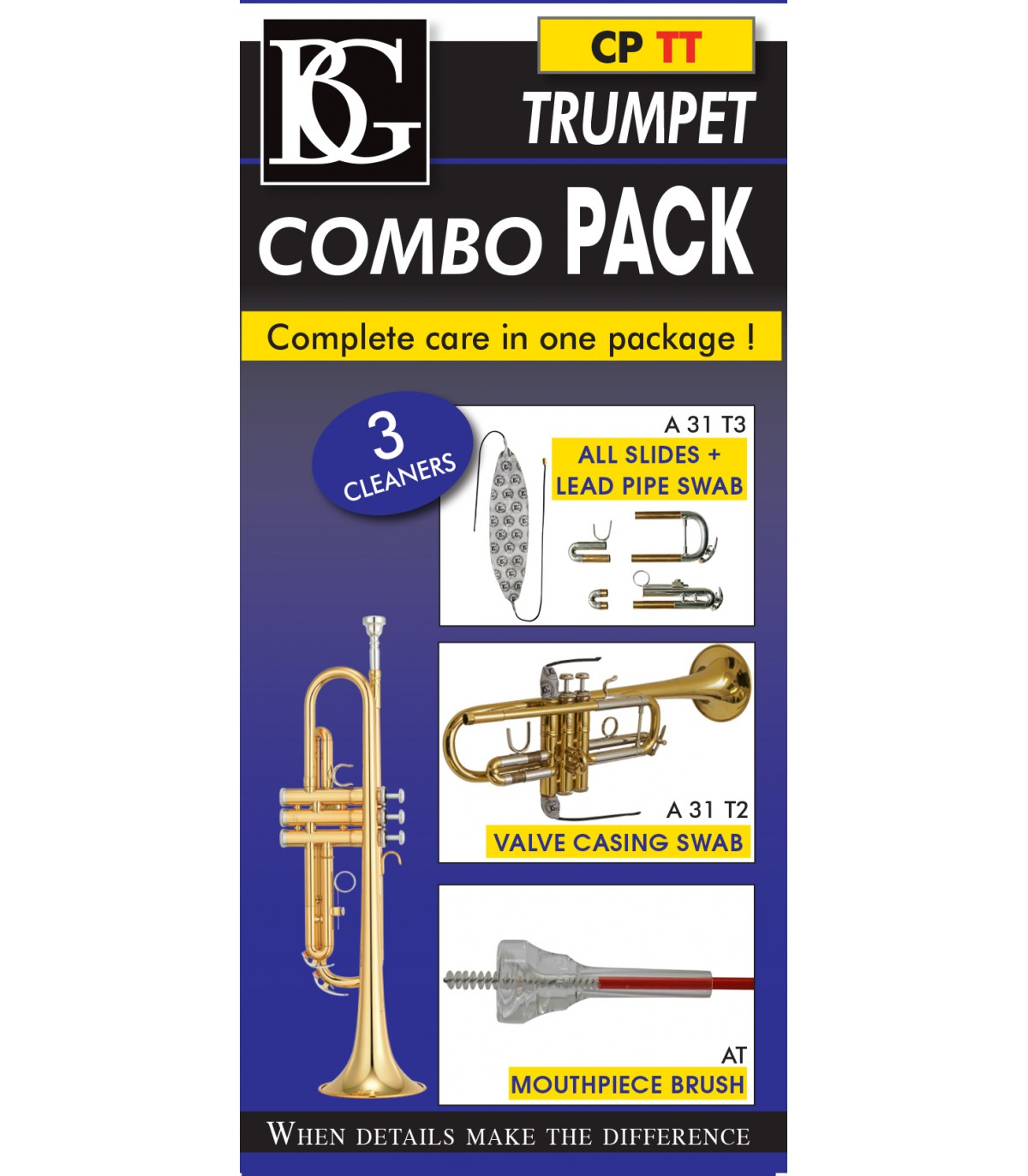 BG Trumpet Combo Care Pack