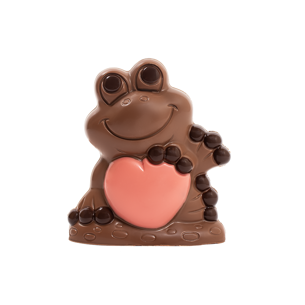 Chocolate Frog with Heart - Van Otis Chocolates