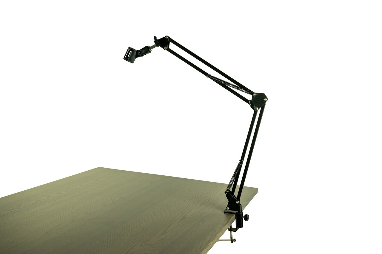 Shure SM7B Vocal Dynamic Microphone w/ Desk Boom Arm Stand