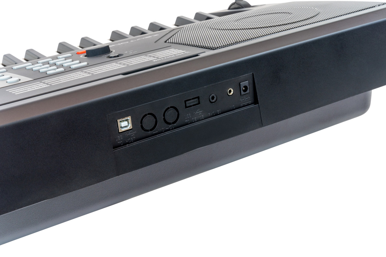 Vault KT-61 Keytone Touch Sensitive 61-Key Electronic Keyboard - Black ...