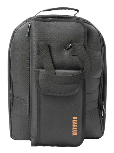 Gearlux Drummers Backpack with Removable Stick Bag