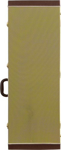 Gearlux Rectangular Electric Guitar Wooden Hard Case - Tweed