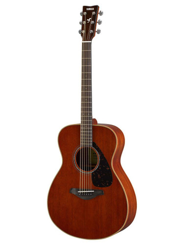 Yamaha FS850 Solid Top Small Body Acoustic Guitar - Natural Mahogany