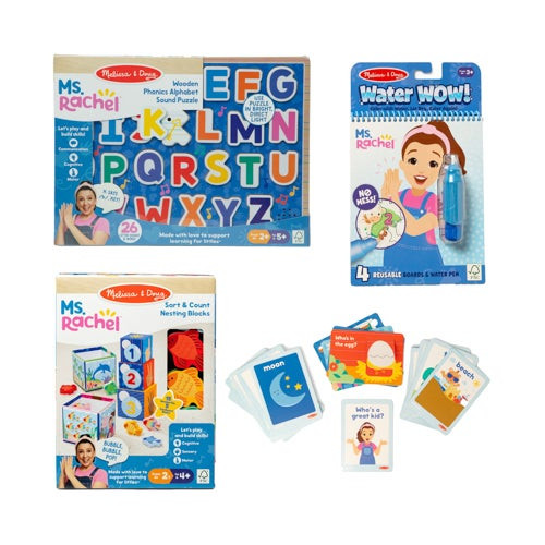 Ms Rachel Learning Kit Ages 2+ Years - Fat Cats Fun PIA Products