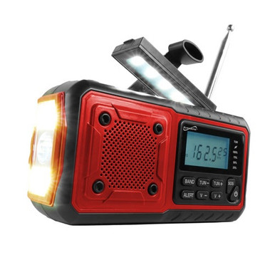 Guardian Multi-Powered Emergency Solar/Dynamo NOAA Radio w/ Flashlight ...