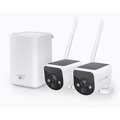 MaxRanger4K Solar Wireless Security System w/ (2) 4K Cameras - Fat Cats ...