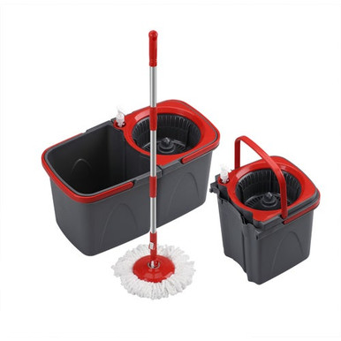 Twirl 'N' Swirl Double Bucket Spin Mop Set - Fat Cats Fun PIA Products