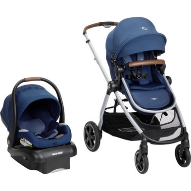 Zelia Luxe 5-in-1 Modular Travel System New Hope Navy - Fat Cats Fun ...