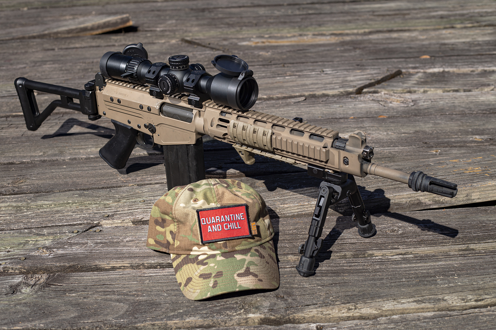 What scope are y'all using on you SPR/dmr type config? > Optics, Mounts ...