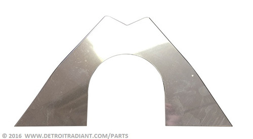 Re-Verber-Ray TP-105A stainless steel reflector end cap