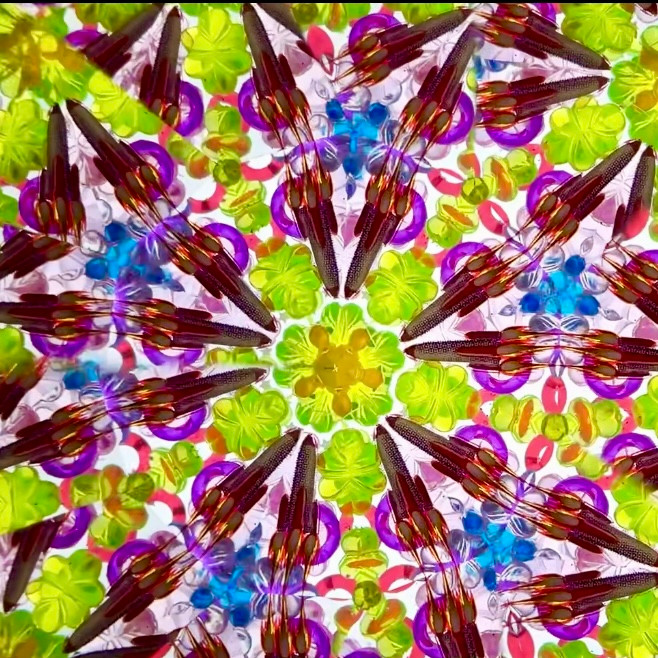 Set of Five Toy Kaleidoscopes