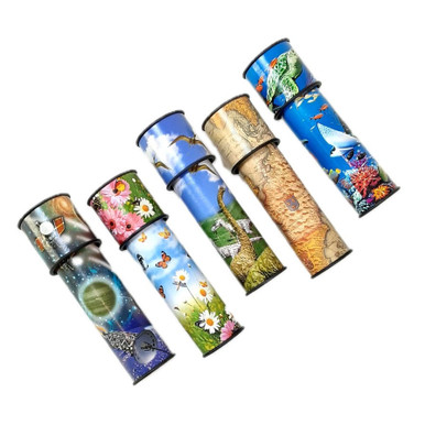 Set of Five Toy Kaleidoscopes