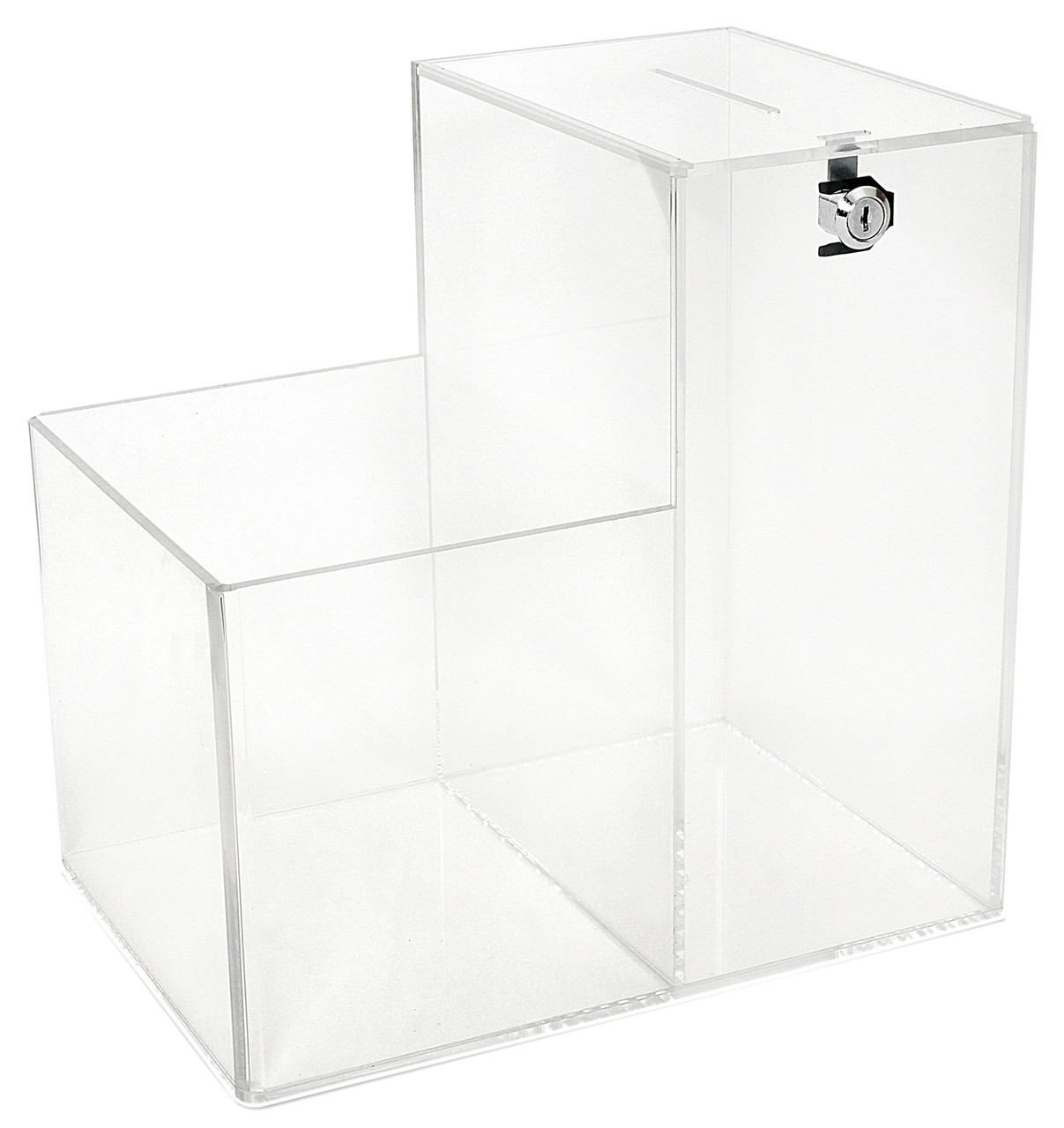 Deluxe Collection Tip Container - Two Compartments