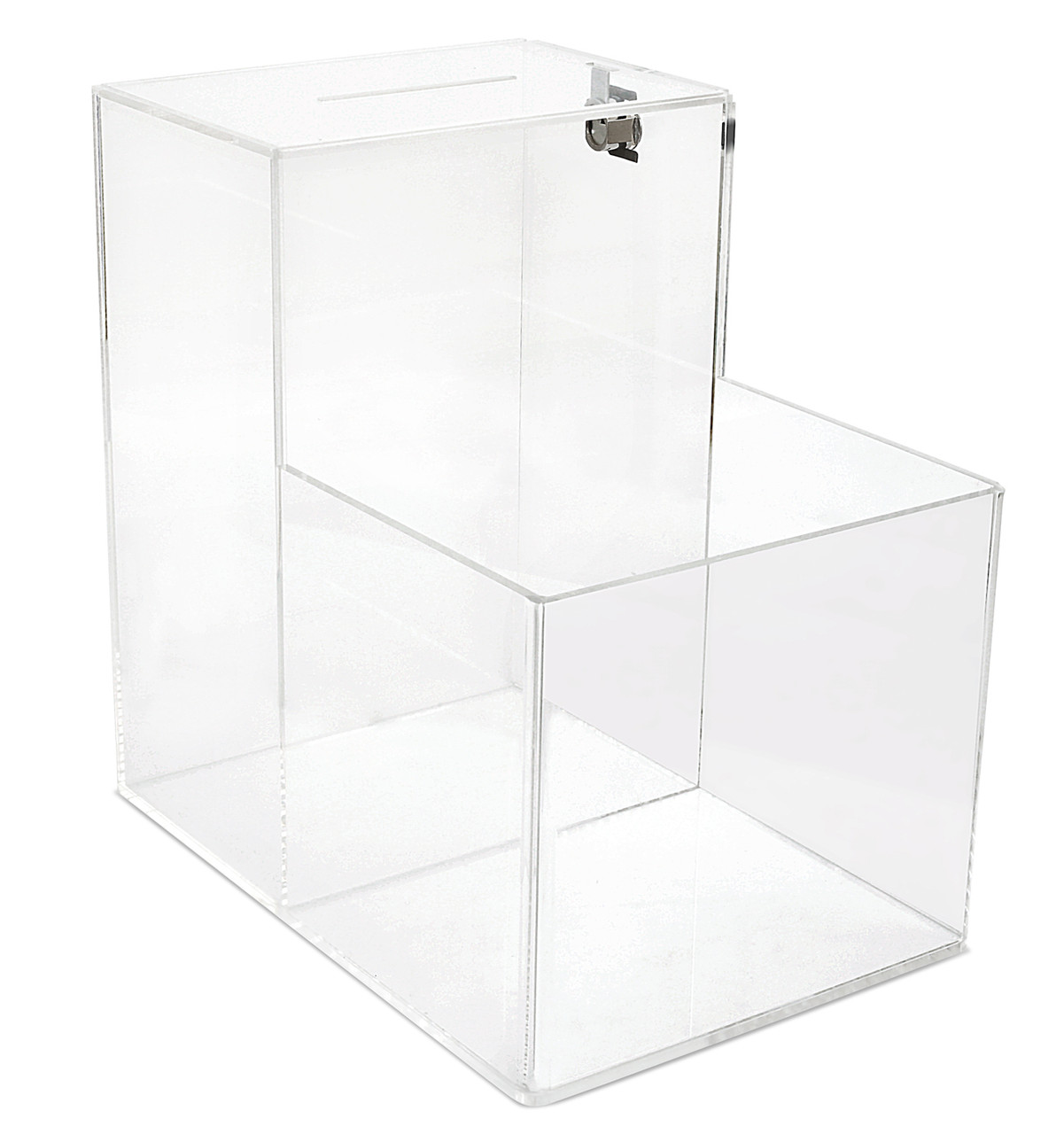 Deluxe Collection Tip Container - Two Compartments