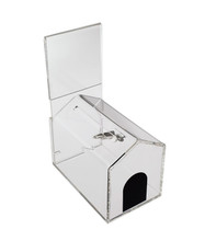Acrylic Small House Shape - Coin Collection Box