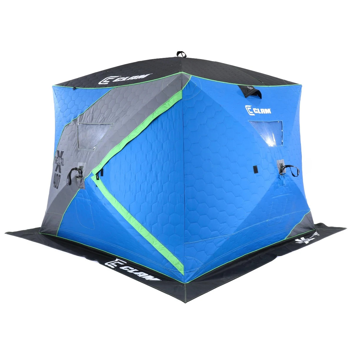 Clam Fish Trap Kenai Pro Portable Ice Shelter 1 Man (Clam 9710)