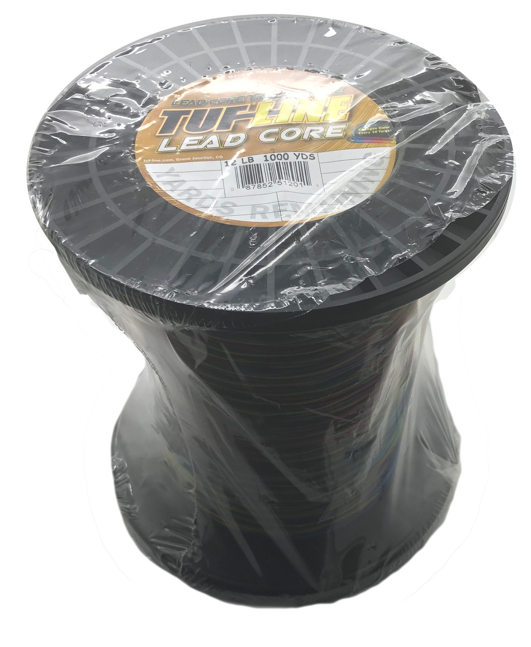 TUF-Line BULK SPOOL Lead Core Trolling Line - 12lb 1000yd Spool - FISH307