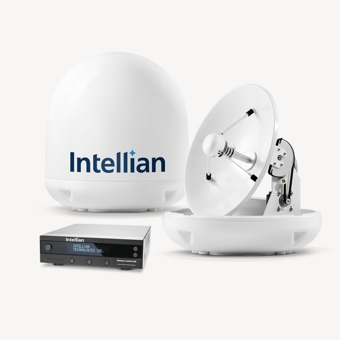 Intellian I4 Us System With All Americas Lnb