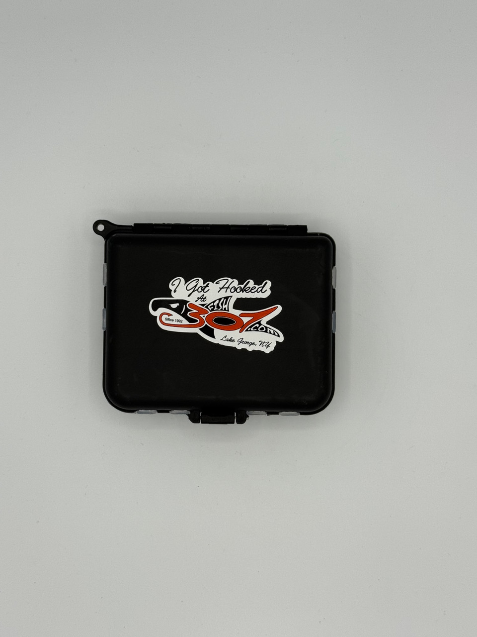 FISH307 Jig/Fly/Tackle Box - 2-sided, 11 Compartment, Black