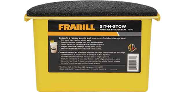 Frabill Sit-N-Stow - Bucket Seat - FISH307
