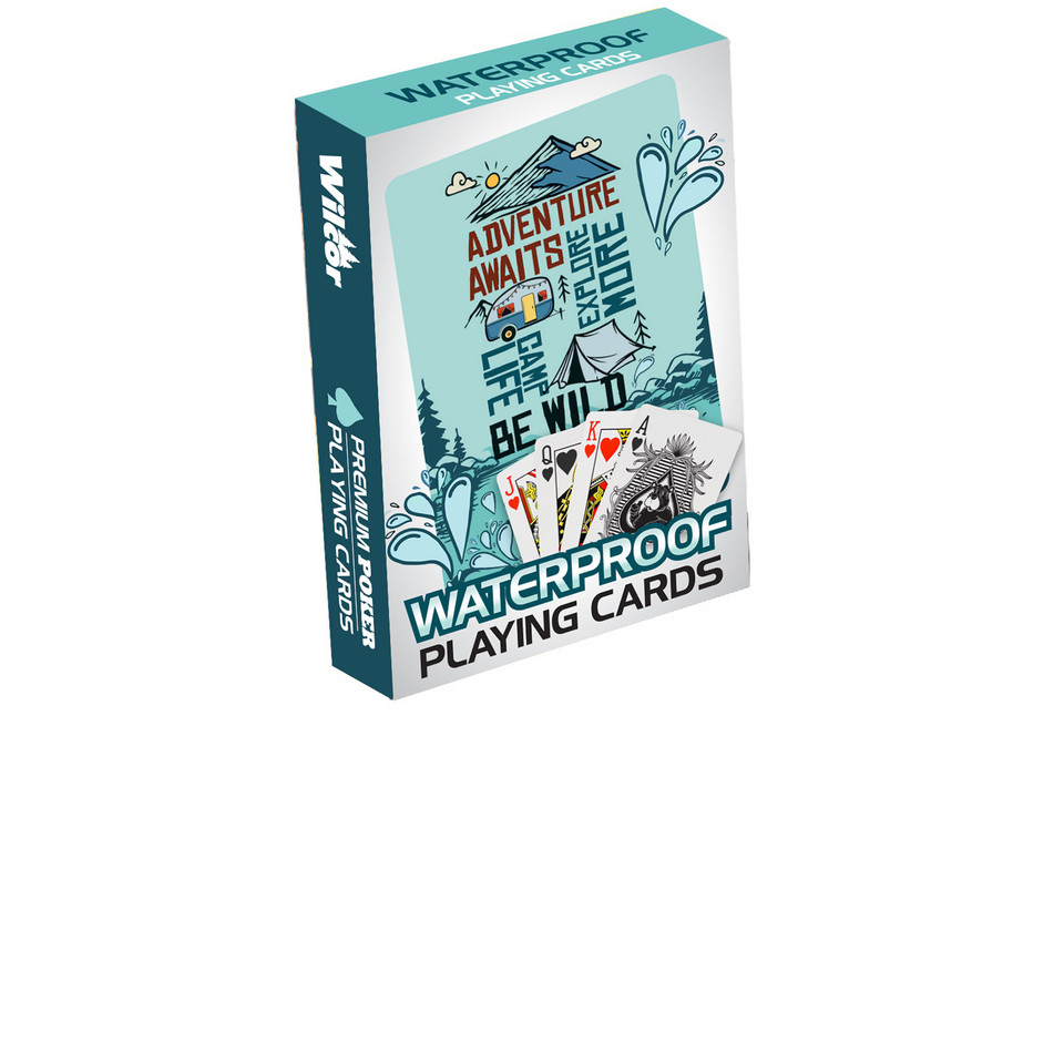 Adventure Awaits Waterproof Playing Cards - FISH307