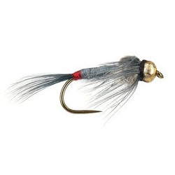 Tungsten Nymph Flies - BH Iron Blue Dun - Hook Size : 10 - FISH307