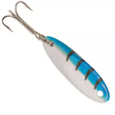 Acme Tackle Kastmaster Spoons - 1/12OZ - Glow Blue Tiger - FISH307