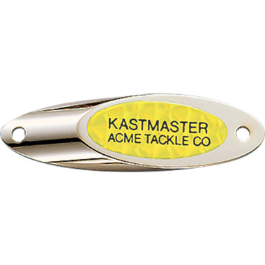 Acme Tackle Kastmaster Spoons - 1/8OZ - Gold w/ Chartreuse Flash Tape ...