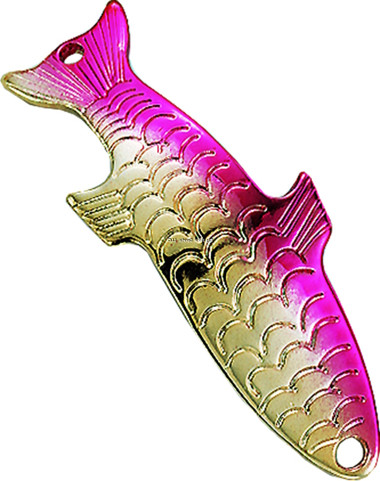 Acme S300/GNR Phoebe Spoon, 1 1/4", 1/12 oz, Gold & Neon Red - FISH307